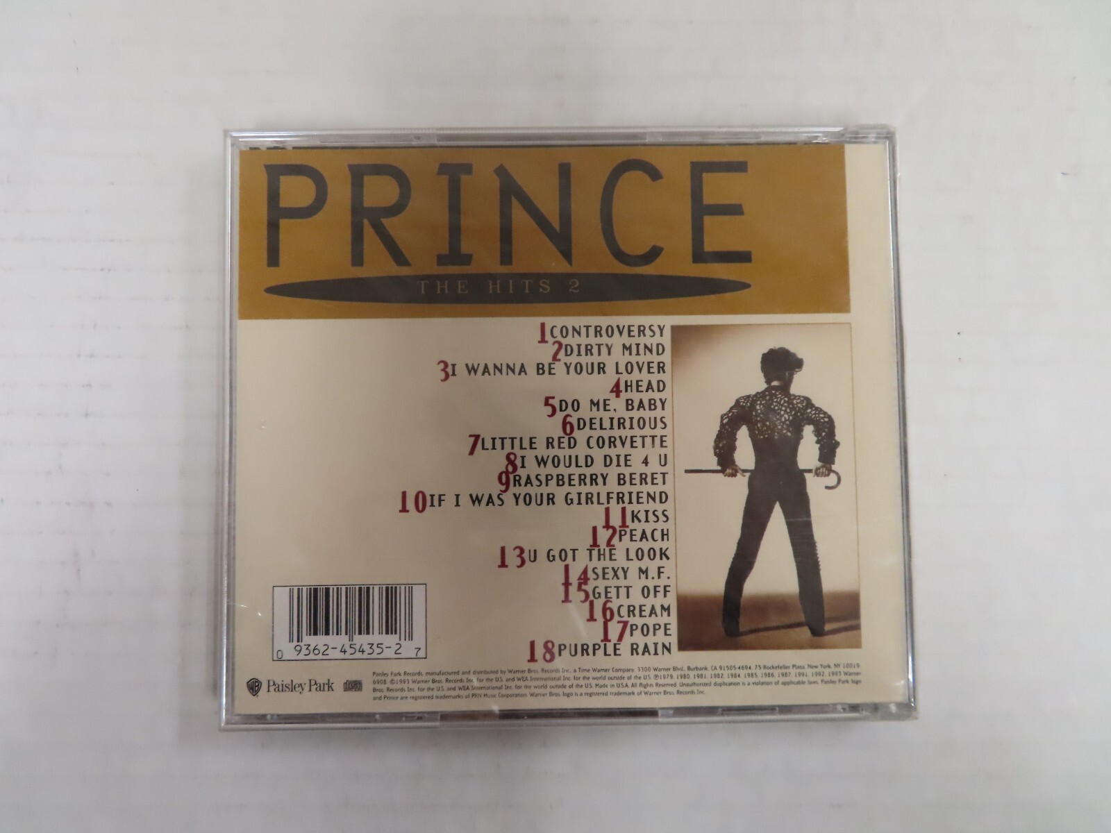 Greatest Hits, Vol. 2 by Prince (CD, 1993) for sale online | eBay