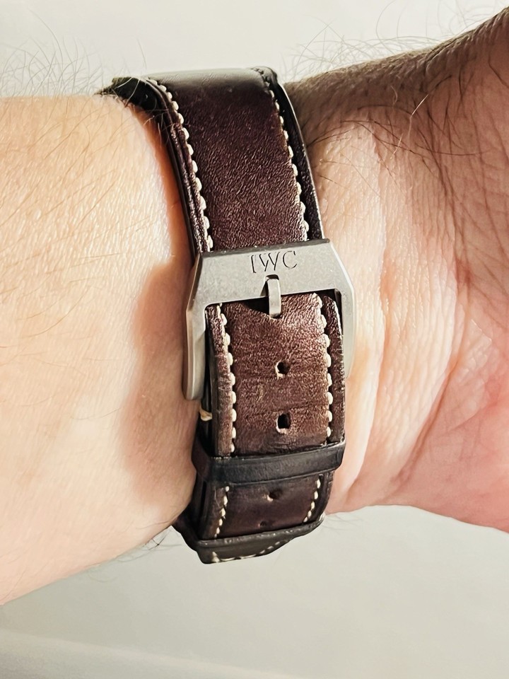 IWC Mark XVIII Heritage Titanium Pilot Mens Watch, 40mm, IW327006 ...