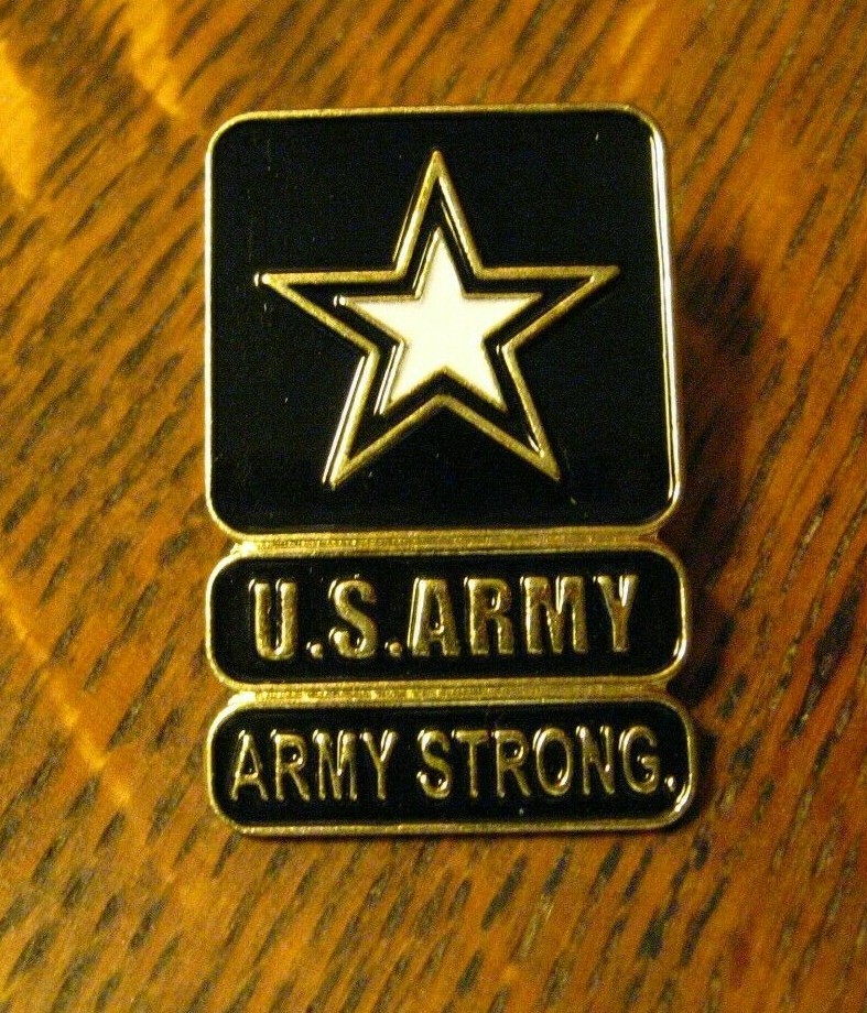 U.S. Army Strong Lapel Pin - United States Of America USA American ...