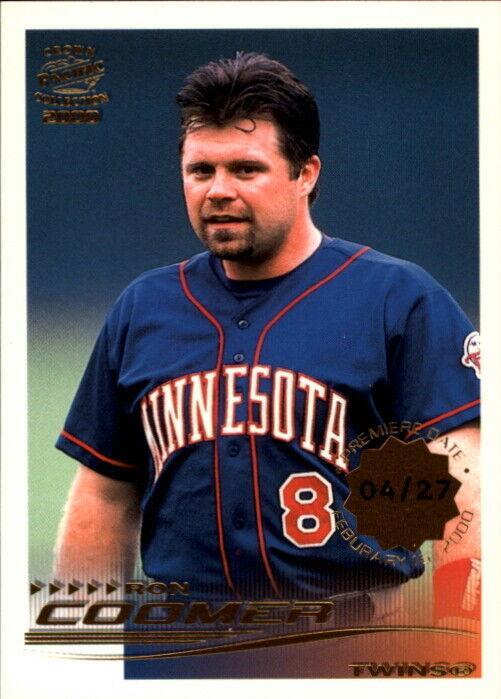 2000 Pacific Crown Collection - Ron Coomer #165 Premiere Date /27 for ...
