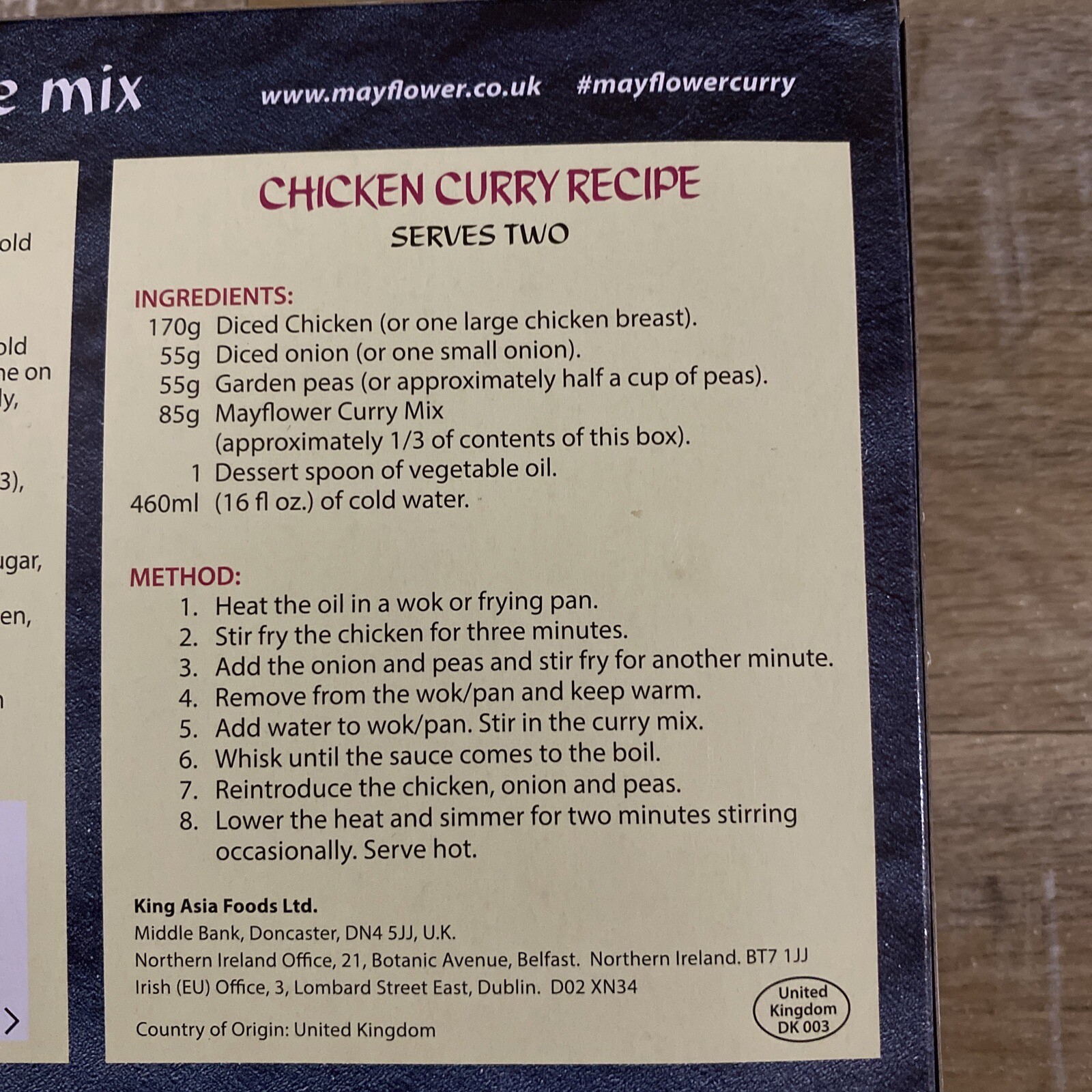3 X Mayflower Extra Hot Curry Sauce Mix 255g for sale online | eBay