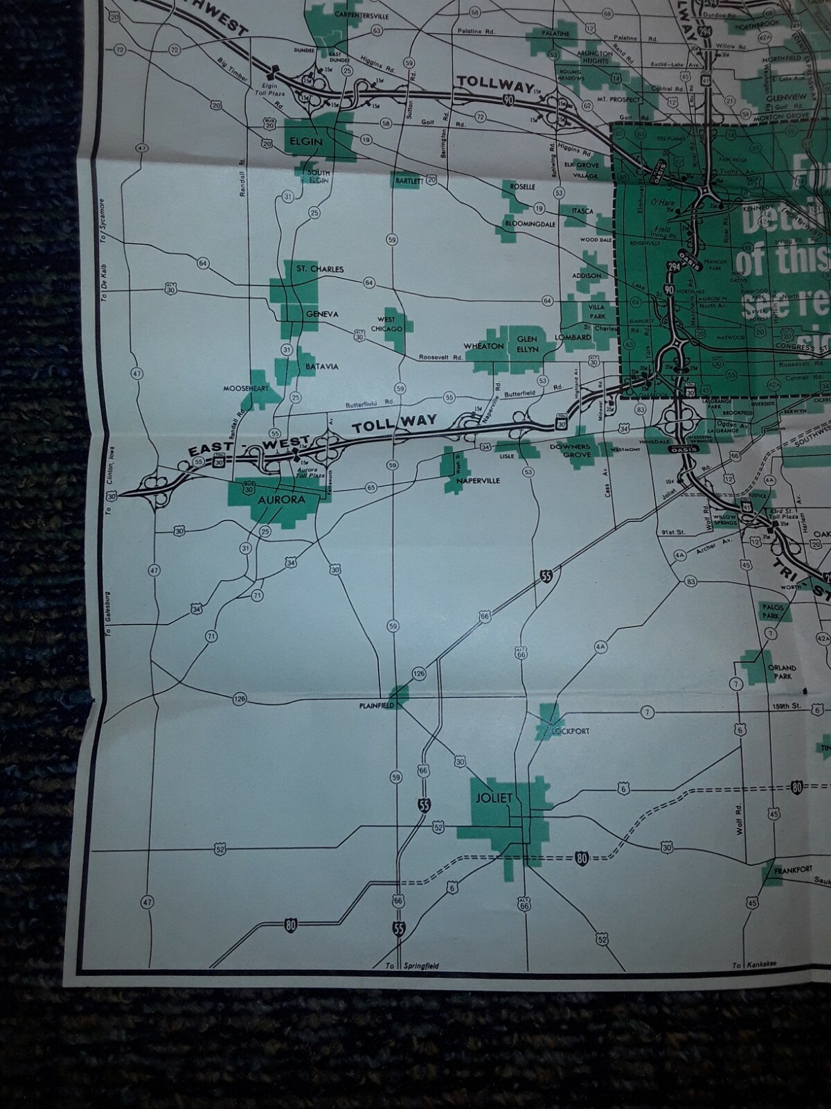 Chicago Tollway Map