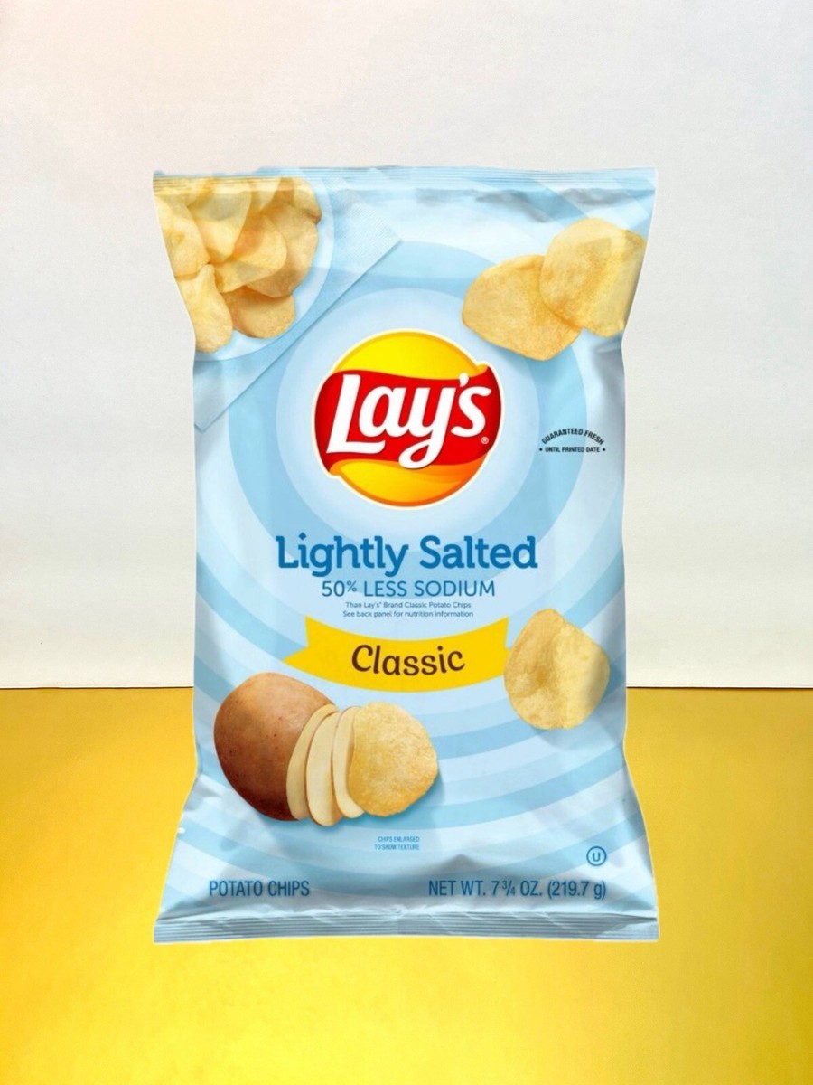 Low Sodium Chips Cape Cod Potato Chips, 60% Less Sodium, Kettle