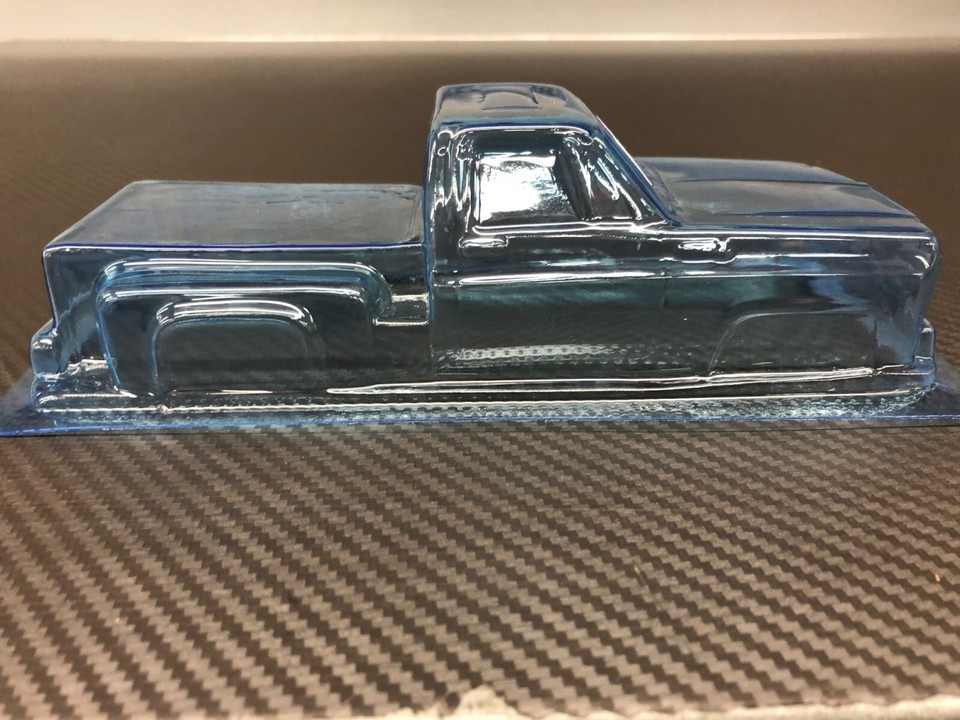 1/24 1977 CHEVY SIDE STEP PICK UP TRUCK CLEAR BODY LEXAN VINTAGE RC ...