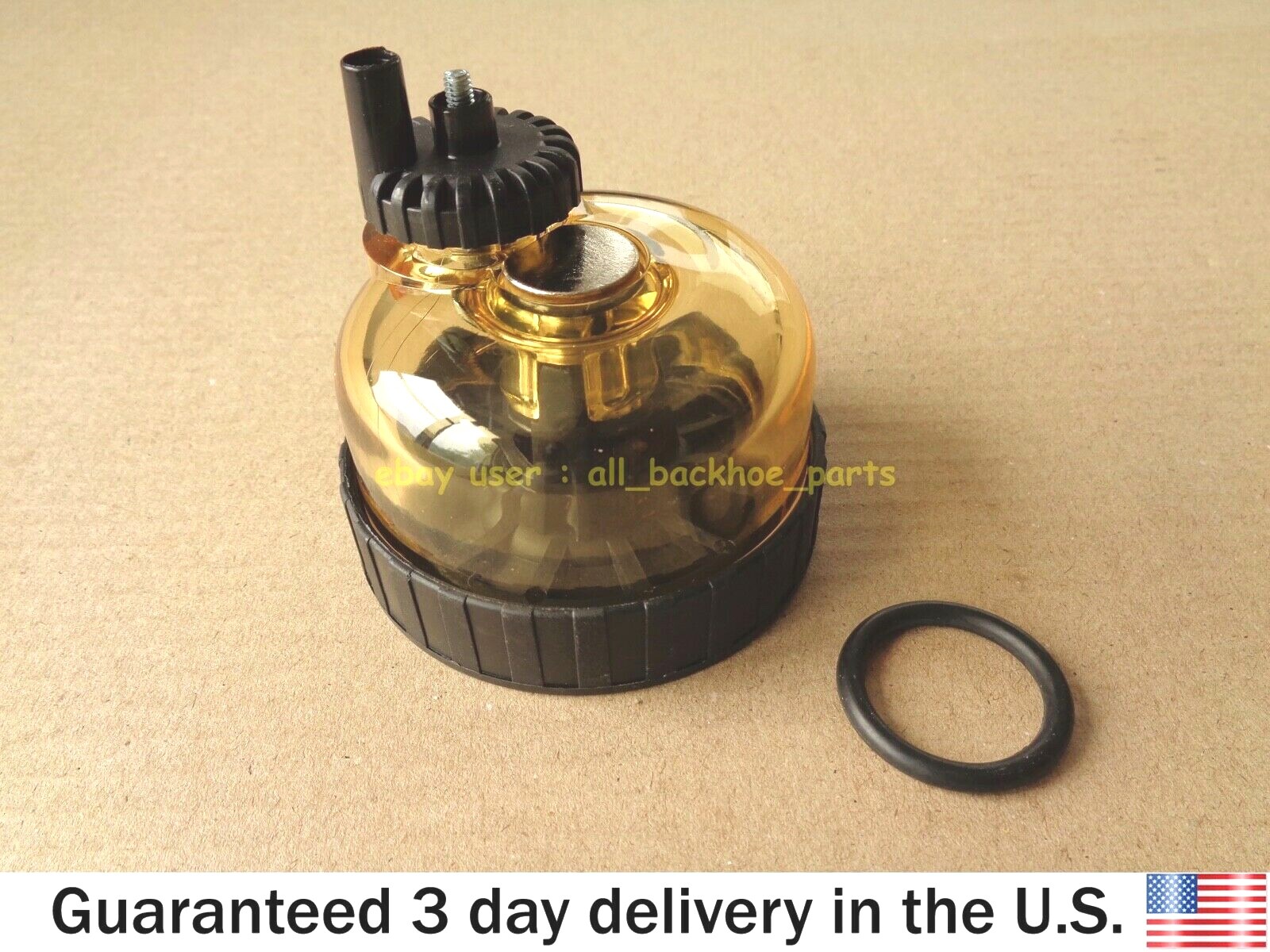 JCB BACKHOE - FUEL FILTER BOWL ASSEMBLY (PART NO. 32/925708) | eBay