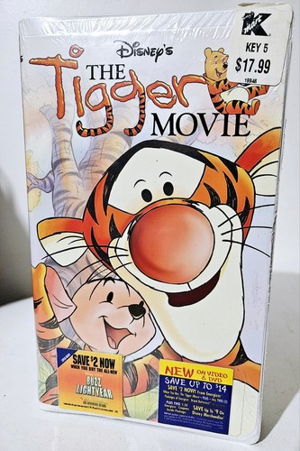 Walt Disney The Tigger Movie VHS Video Tape Clamshell 2000 Brand New ...