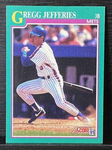1991 Score Baseball Card 660 Gregg Jefferies SR | eBay