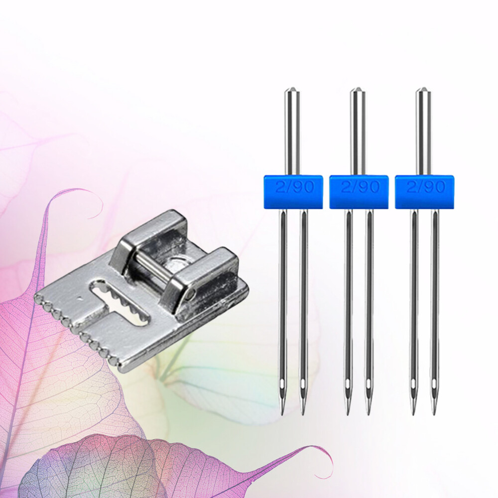 Double Needles Presser Foot Brother