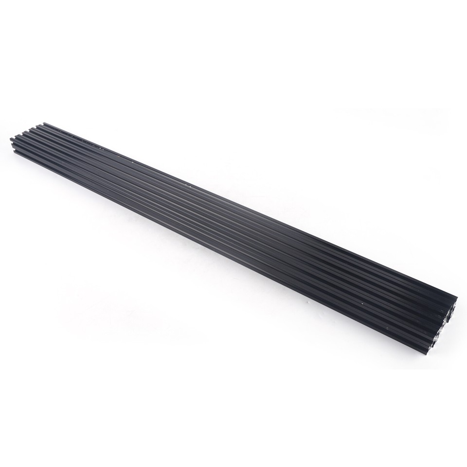 10 Pack Set 2020 Black T-Slot Aluminum Extrusion For CNC 3D Printer ...