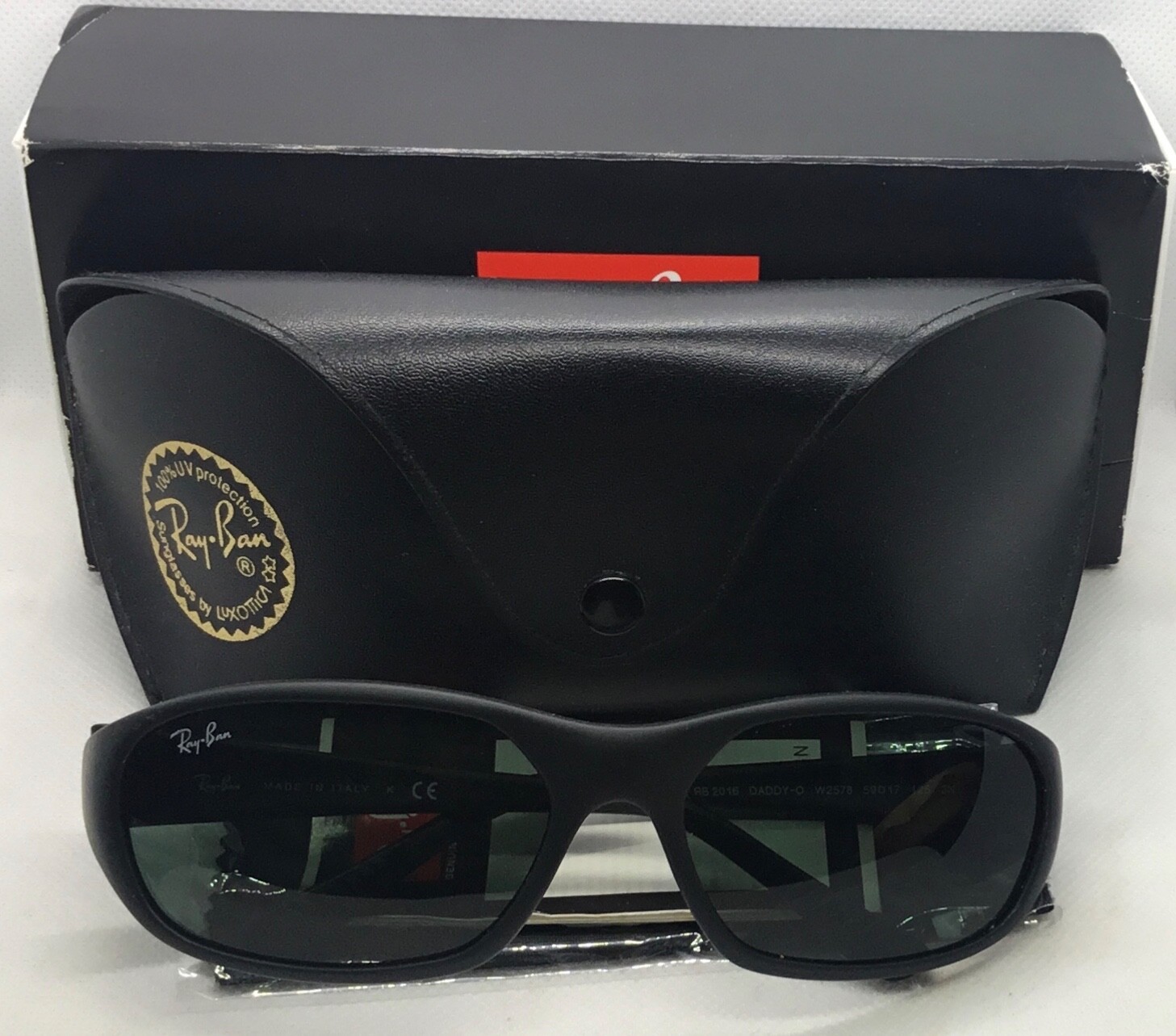 MINT MINT Ray-Ban RB2016 Daddy-O W2578 59mm Sunglasses, Italy, Rubber ...