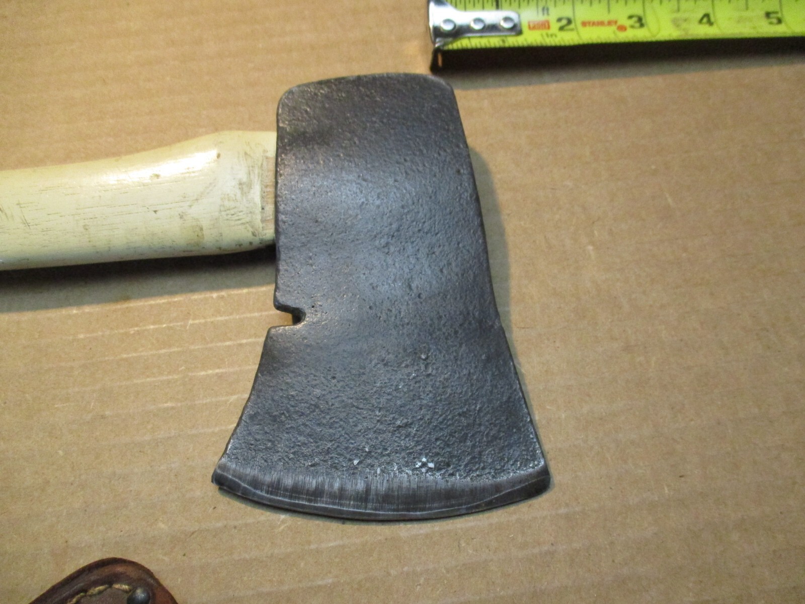 Vintage 14" Boy Scouts Hatchet Axe with Sheath White and Red Handle ...