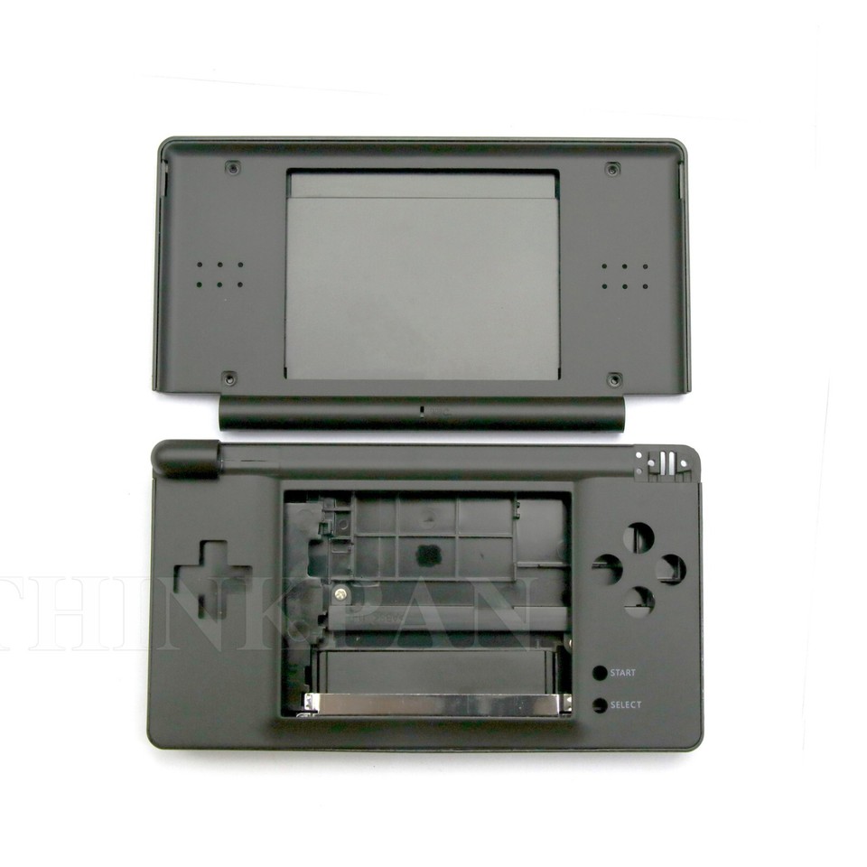 Full Replacement Housing Shell Screen Lens Black for Nintendo DS Lite ...