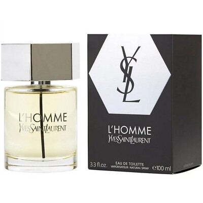Yves Saint Laurent - YSL L'HOMME - 3.3 oz / 100 ml Eau De Toilette Men ...