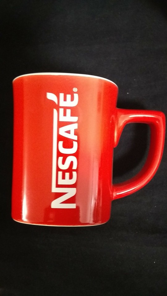Set 2 New Nescafe Red Cup Cups Mug Coffee Collectible Gift 8oz Tea ...