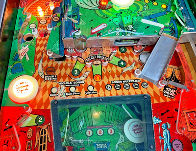 Vintage Haunted House Pinball Machine