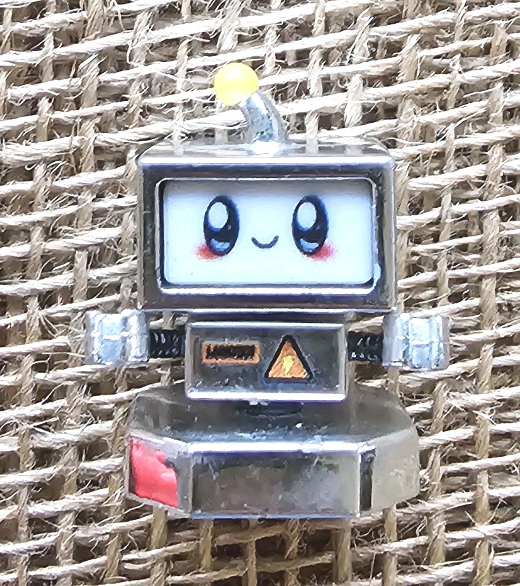 Lankybox Ultra Rare Micro Mini Silver 2023 Lanky Bot Figure 1.25" | eBay
