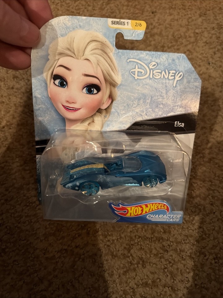 Hot Wheels Disney Character Cars Series 1 Elsa From Frozen | eBay