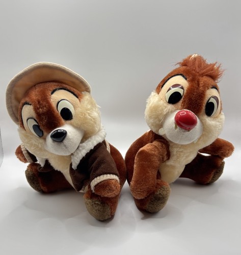 Vintage Chip n Dale Rescue Rangers Plush Dolls Disneyland Walt Disney ...