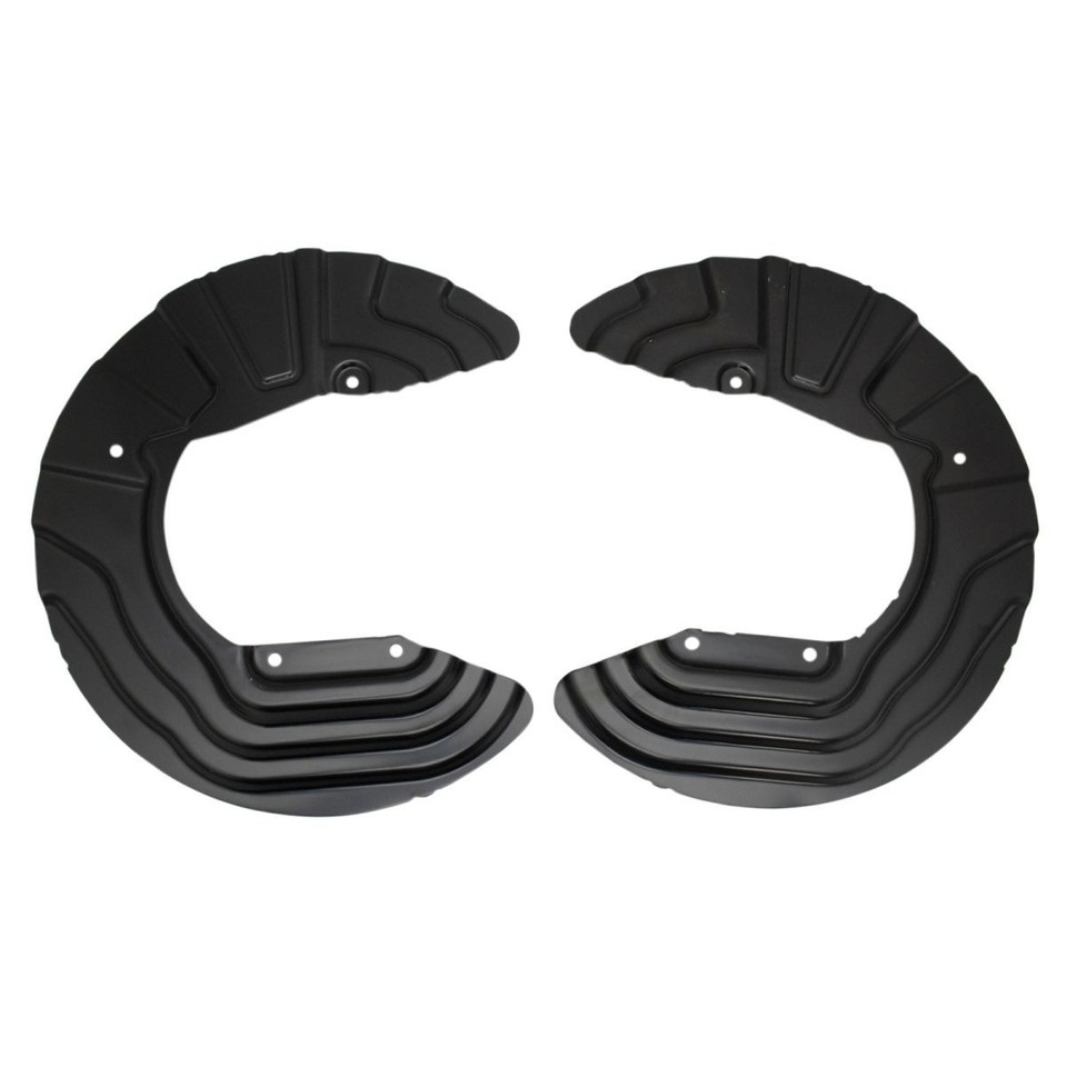 Front Ceramic Brake Pad Coated Rotor & Dust Shields for BMW | eBay