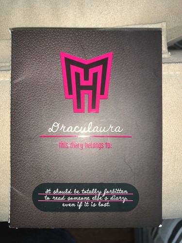 Monster High Haunt Couture Draculaura Diary | eBay