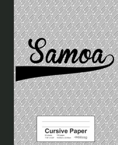 Weezag Cursive Paper Notebook Ser.: Cursive Paper : SAMOA Notebook by ...