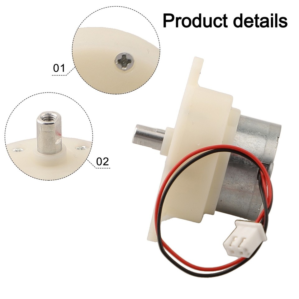 Low Speed DC Motor for Toys and Display Stands 3V 12V Options Available ...