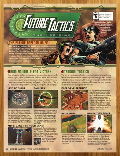 2004 Future Tactics: The Uprising Gamecube Print Ad/Poster Authentic ...