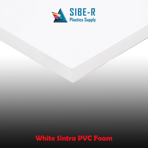 White PVC Closed Cell Expanded Sheet - 12" X 12" 12mm 1/2" Thick | eBay