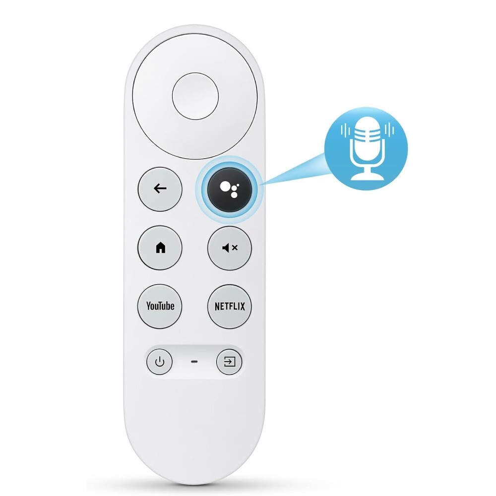 New Replacement For Chromecast With Google TV Voice Bluetooth IR Remote ...