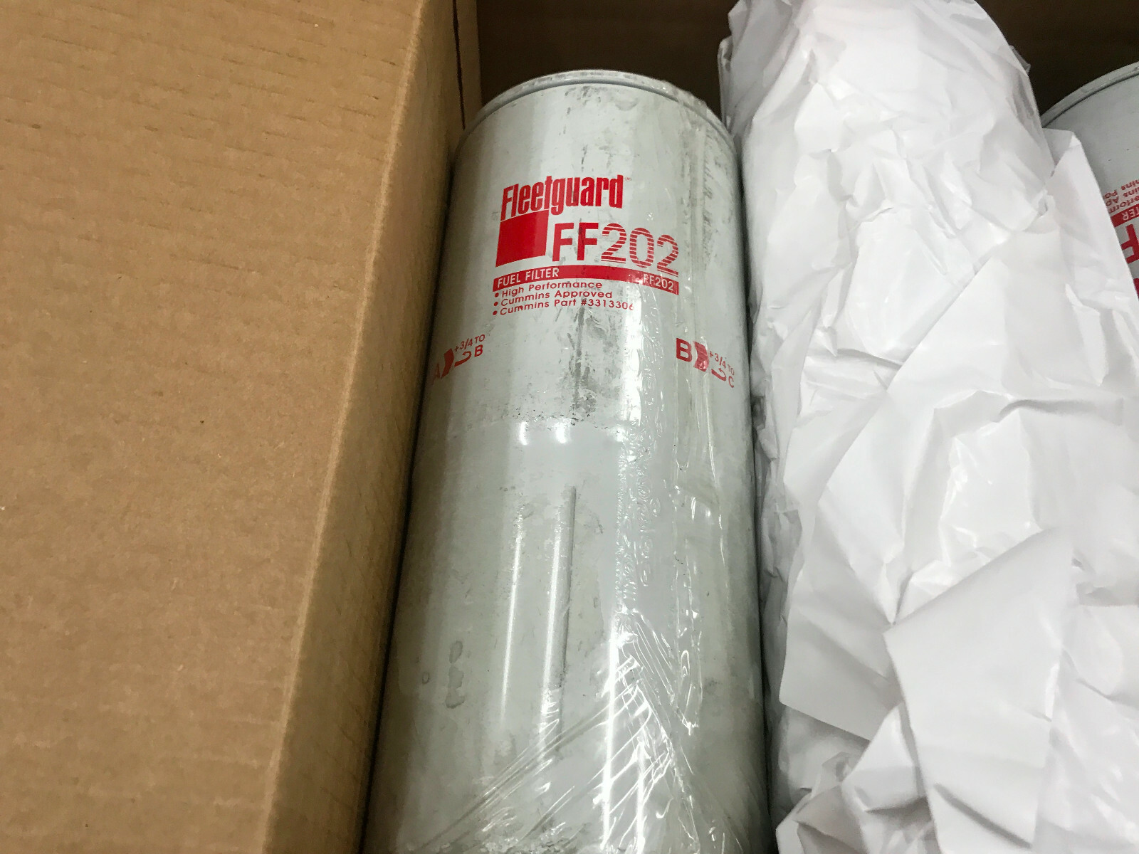 FLEETGUARD FF202 - Fuel filter cross reference