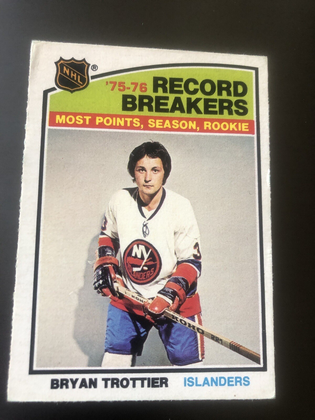 1976-77 O-Pee-Chee, #115, #67 Bryan Trottier Rookie Cards New York ...