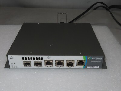 Accedian MetroNID NID4 AMN-KIT-1000-GT-AC P/N: 501-043-01 | eBay