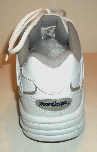 VINTAGE MacGregor White Leather Sneaker Shoes~Size 6.5 W | eBay