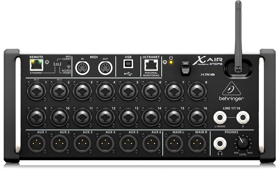 Behringer X Air XR18 18-channel Tablet-Controlled Digital Mixer From JP ...