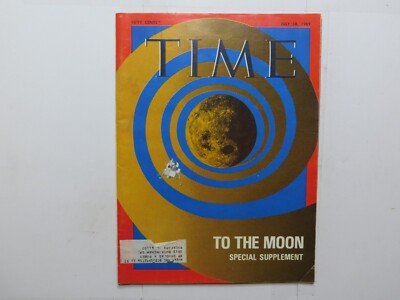 Time Magazine July 18 1969 Vol. 94 No. 3 To The Moon Special E1 | eBay