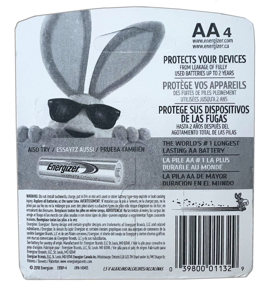 ENERGIZER Max AA Batteries Long Lasting New Alkaline Battery On Sale ...