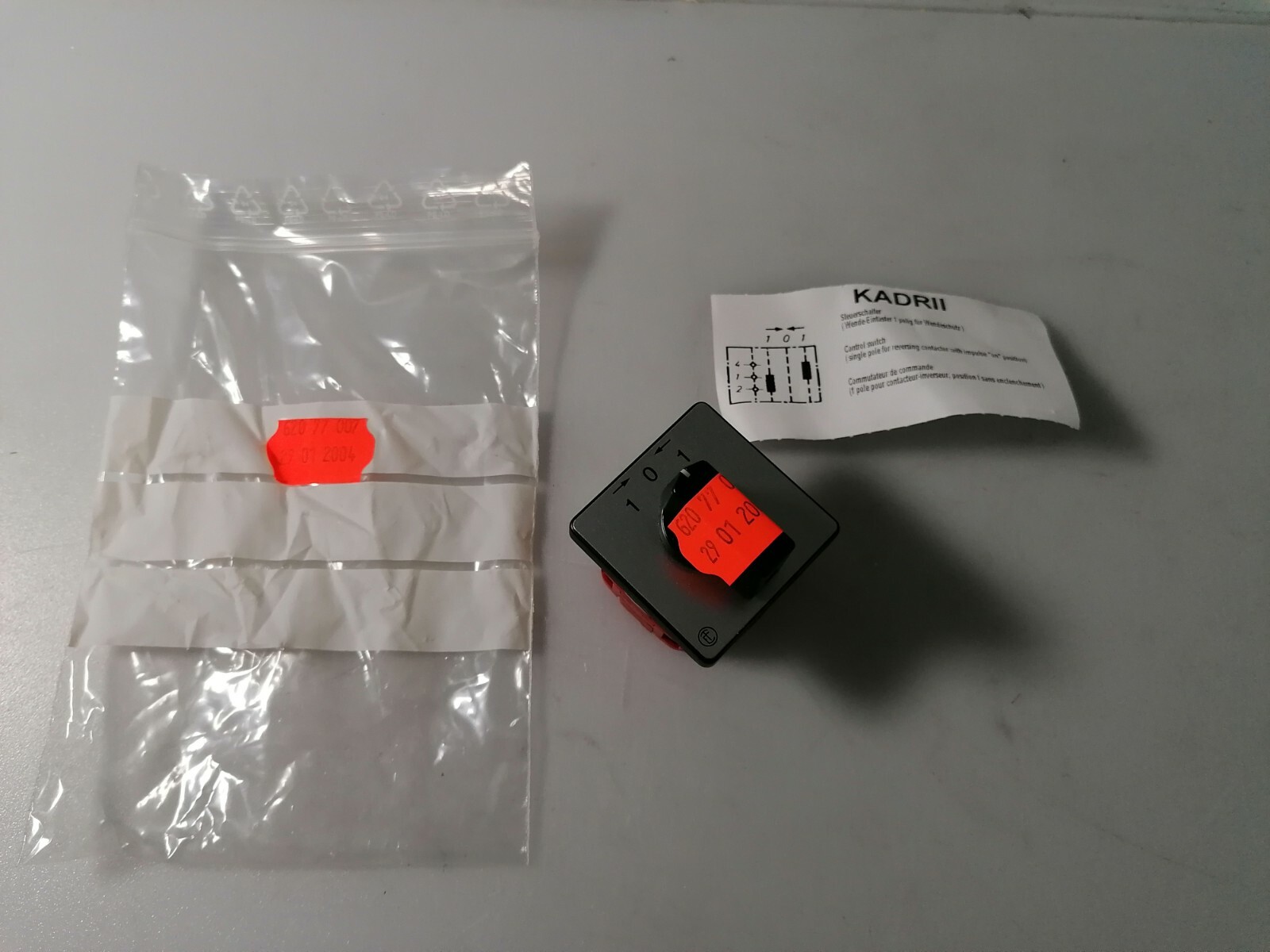 Elektra Rotary Control Switch V2N KADRII-F1-B-SI 141938 | eBay