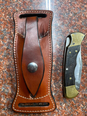 For Buck Ranger Original 112 Horizontal Knife scabbard Sheath | eBay