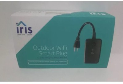 Iris Outdoor WiFi Smart Plug 120-Volt Black Smart Plug B17 | eBay