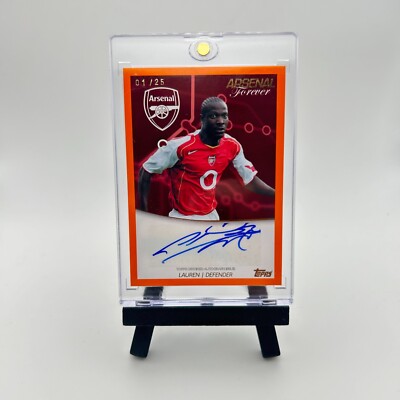 2024 Topps Arsenal FC Forever North London Forever Lauren auto Alfa 01/ ...