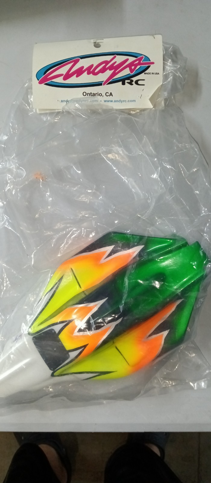 Vintage Painted Rc10b4.1 rc10b4.2 Andy's Andys rc body | eBay