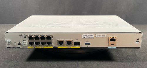 Cisco ISR C1111-8P 8 Port Gigabit Integrated Services Router -Same Day ...