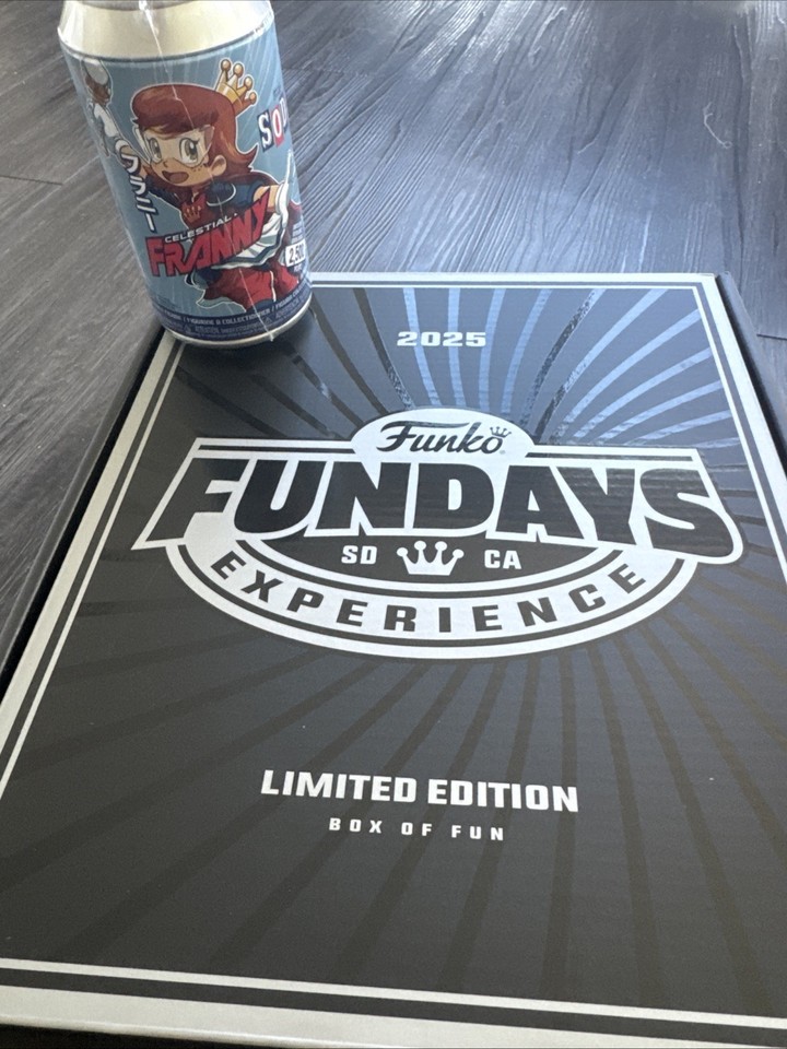 Funko Fundays Experience 2025 Box of Fun Hollywood Show Edition + Bonus ...