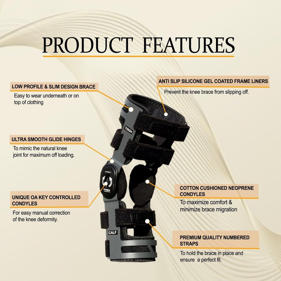 KGOI Osteofix Knee Brace Knee Support Brace for Oa Osteoarthritis X ...