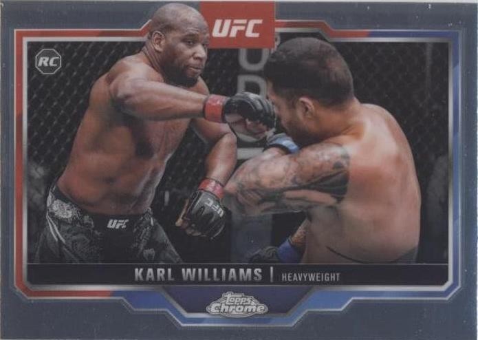 2025 Topps Chrome UFC - Karl Williams #30 (RC) for sale online | eBay