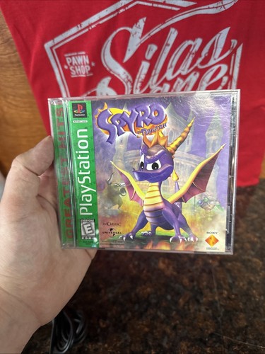 Spyro the Dragon (PlayStation 1 PS1, 1998) CIB Complete w/ Manual ...