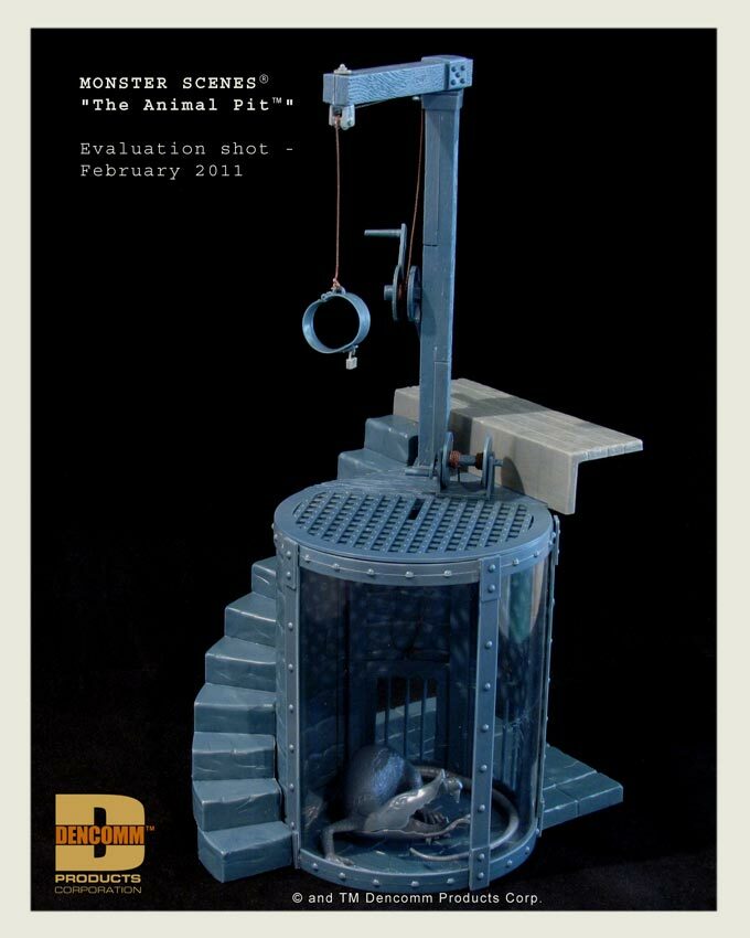 Monster Scenes Model Kit the Animal Pit by Dencomm | eBay