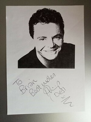 Philip Middlemiss-Des Barnes Coronation Street Personally Signed 7X5 ...