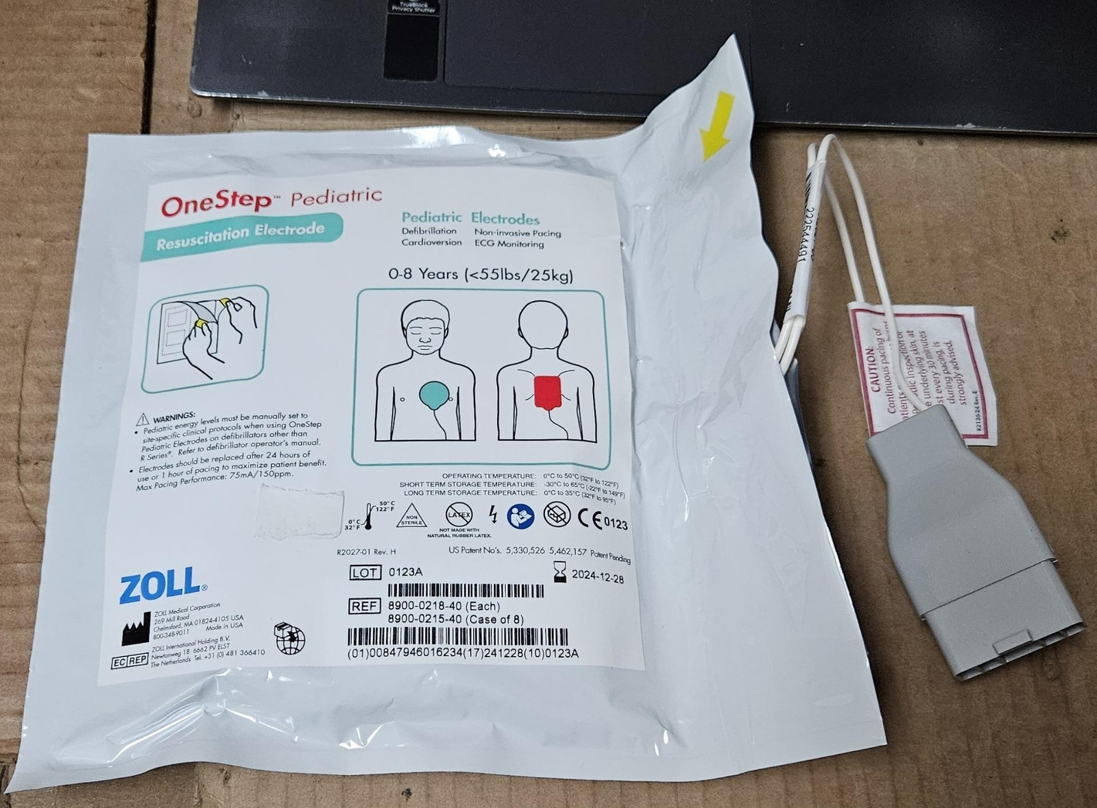 NEW ZOLL ONESTEP PEDIATRIC RESUSCITATION ELECTRODE ! 8 AVAILABLE ! V | eBay