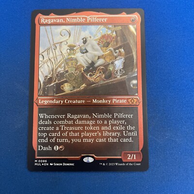 Ragavan, Nimble Pilferer (Foil Etched) March Of The Machines ...